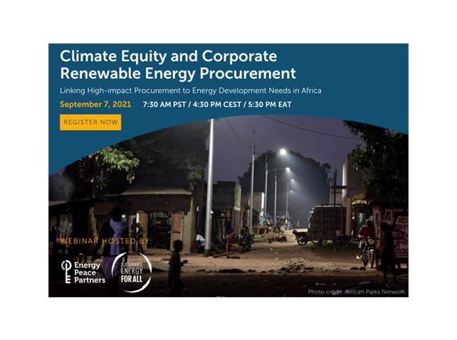 Climate equity and corporate renewable energy procurement | Sustainable ...