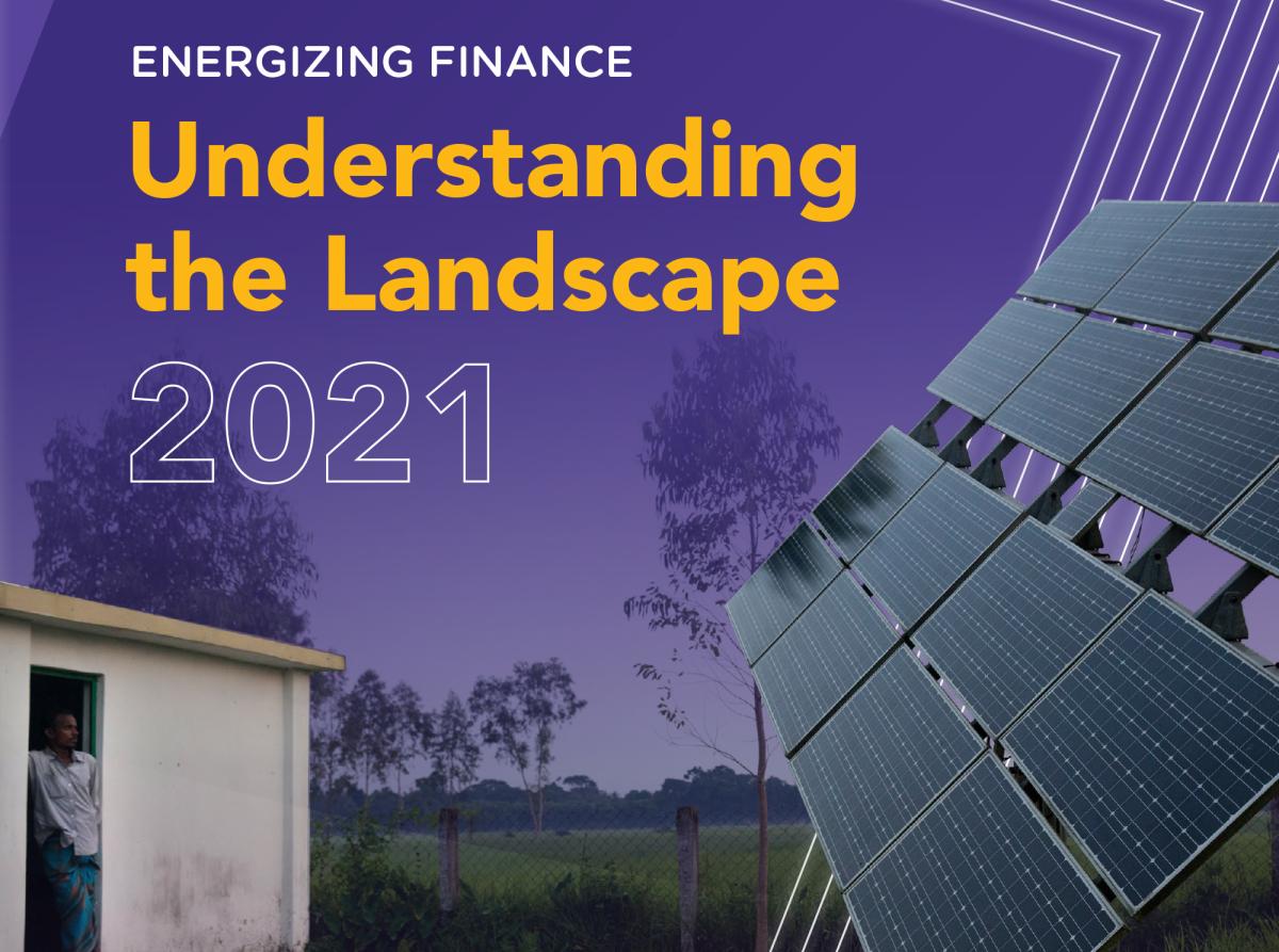 Energizing Finance: Understanding the Landscape 2021 | Sustainable ...