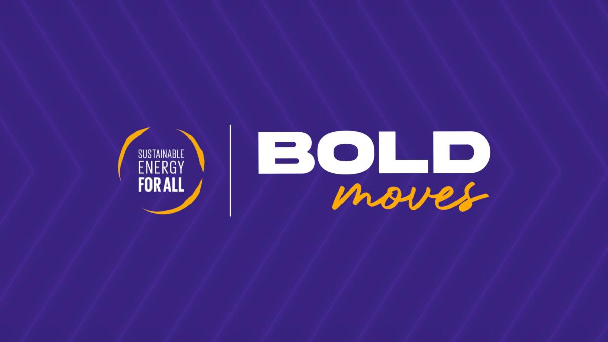Bold Moves | Sustainable Energy for All