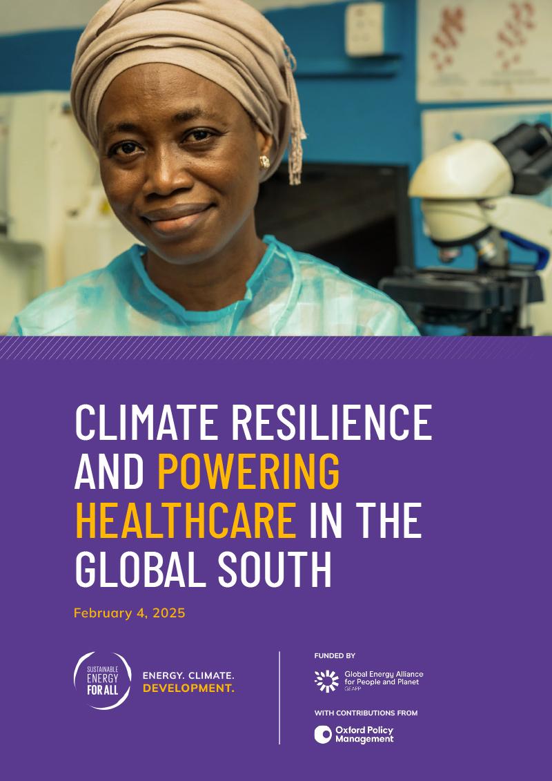 Climate Resilience and Powering Healthcare in the Global South | Sustainable Energy for All