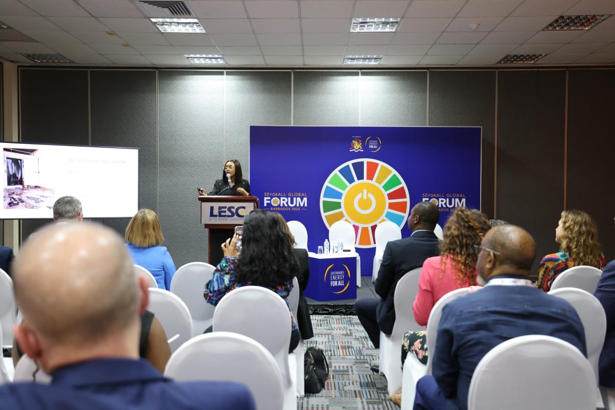 Cooling and energy efficiency at the SEforALL Global Forum in Barbados ...