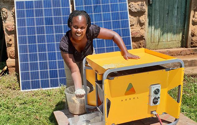 Agsol’s solar-powered mills help promote universal energy access ...